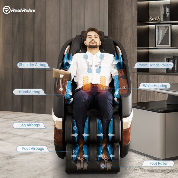 The Evolution of Comfort: A History of Massage Chairs – Real Relax