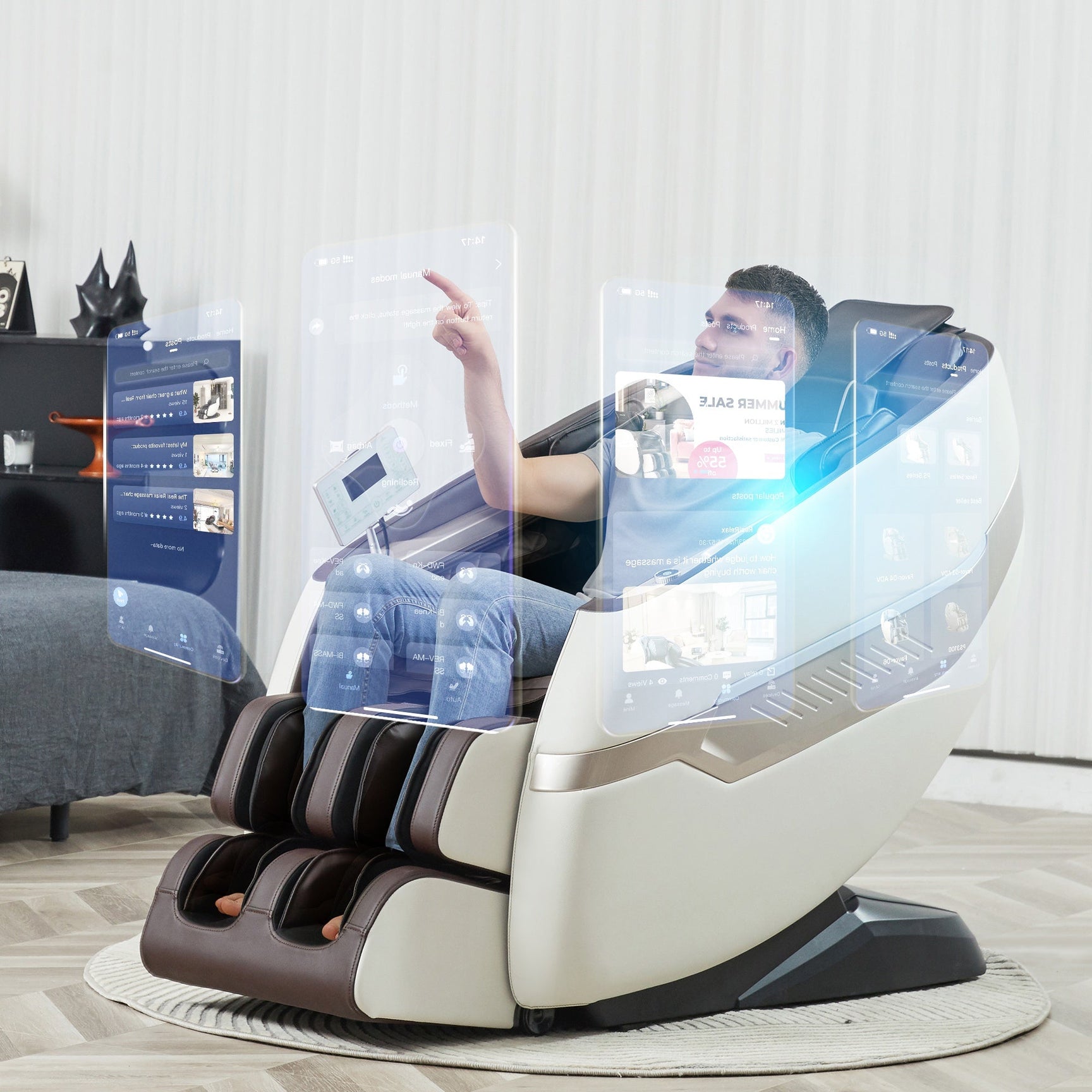 How does a body scan massage chair differ from a tradition massage cha ...