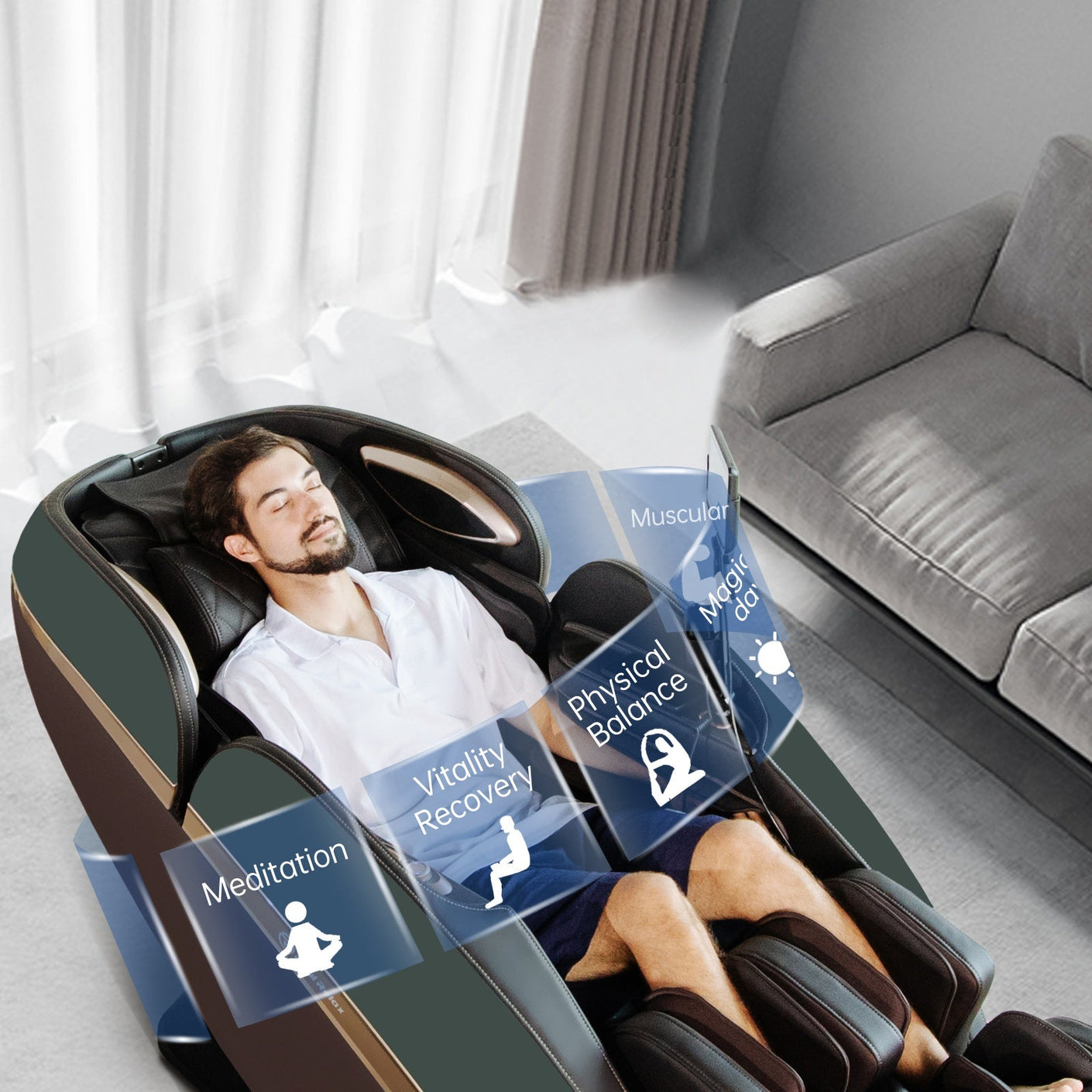 Can I Adjust Real Relax Favor 03 Massage Chair Settings Manually?