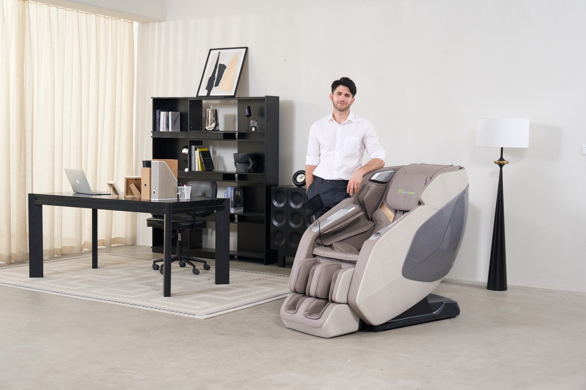 Real Relax PS5200 Massage Chair Benefits for Office Workers and Sittin