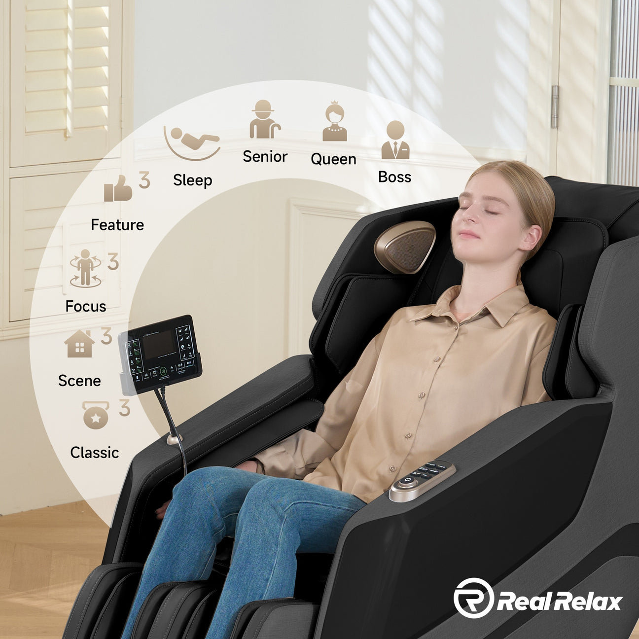 Why SL track massage chair is better than S and L track? – Real Relax
